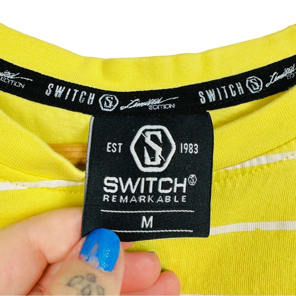 Switch Remarkable | Shirts | Switch Limited Edition Striped Splattered ...